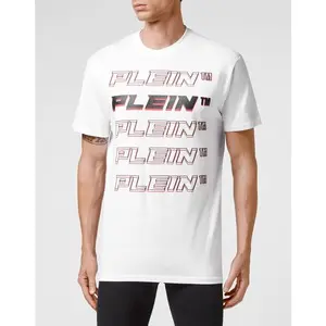 Philipp Plein T-shirt Round Neck Ss - White