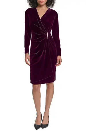 Karl Lagerfeld Paris Draped Cocktail Dresses