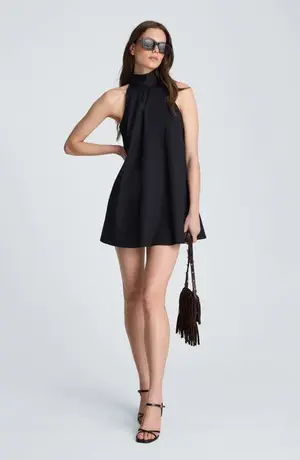 KENNETH COLE COLLECTION Tie Back Sleeveless Minidress