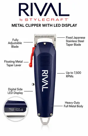STYLECRAFT Rival Full Metal Hair Clipper