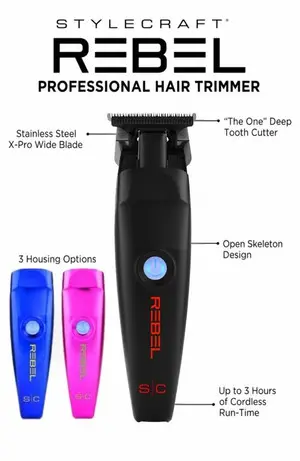 STYLECRAFT Rebel Professional Cordless Hair Trimmer