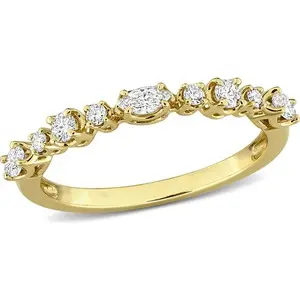 JULIANNA B. Lab Grown Diamond Anniversary Band 14k Gold - Yellow Gold