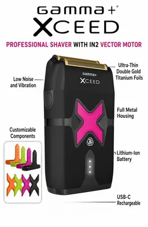 GAMMA + Xceed In2 Vector Motor Foil Shaver