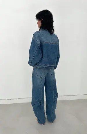 SAEMDI Noma Barrel Denim Jeans