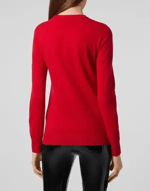 Philipp Plein Pullover Round Neck Skull