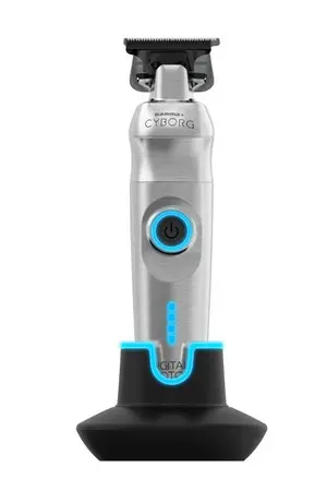 GAMMA + Cyborg Professional Cordless Hair Trimmer - Silver