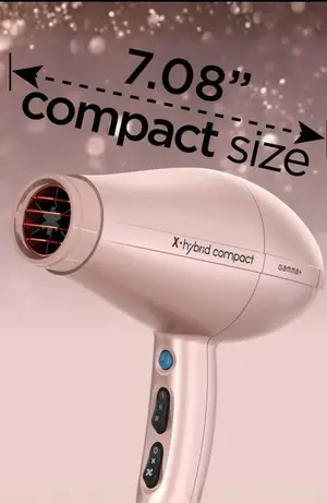 GAMMA + X-hybrid Compact Ionic Hair Dryer