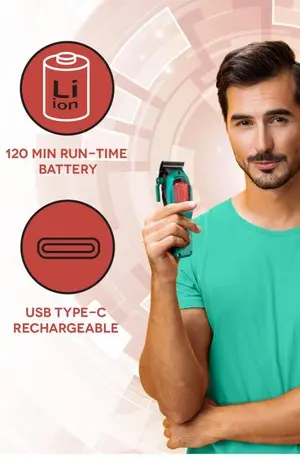 GAMMA + Boostedup Professional Cordless Hair Clipper