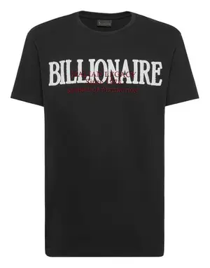 BILLIONAIRE T-shirt Round Neck - Black