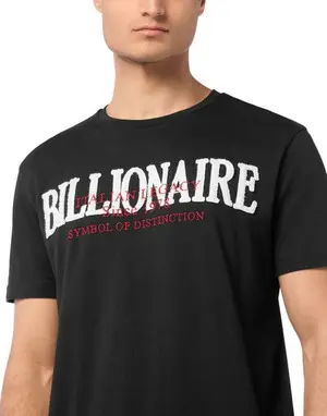 BILLIONAIRE T-shirt Round Neck - Black