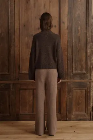 VIR VITA Bettina Cashmere Sweater - Oak