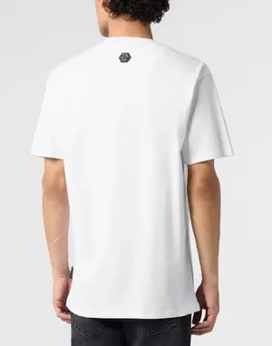 Philipp Plein Round Neck T-shirt Dragon Stones