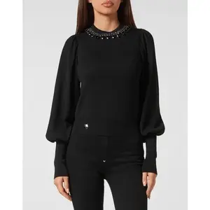 Philipp Plein Pullover Round Neck - Black