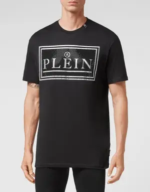 Philipp Plein T-shirt Round Neck Ss - Black