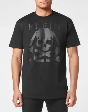 Philipp Plein T-shirt Round Neck Skull&bones - Black