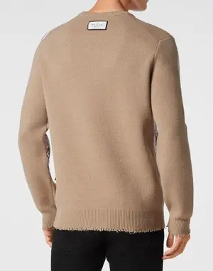 Philipp Plein Pullover Round Neck Skull