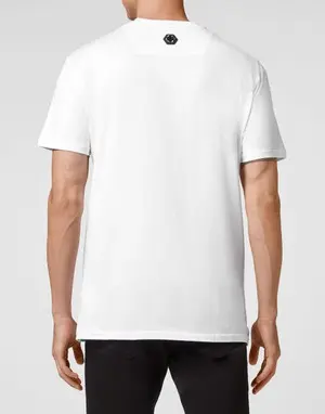 Philipp Plein T-shirt Round Neck Ss - White