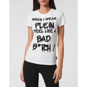 Philipp Plein T-shirt Round Neck - White