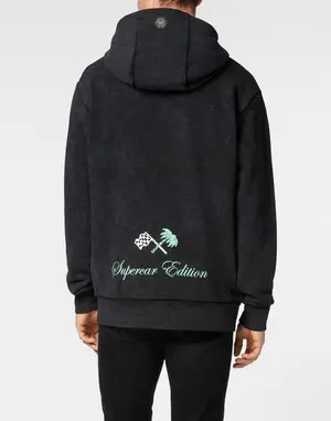 Philipp Plein Hoodie Sweatshirt Ls Racing Club