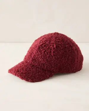HAVEN WELL WITHIN Boucle Baseball Cap Syrah