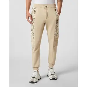 Philipp Plein Sweatpants Paisley - Beige