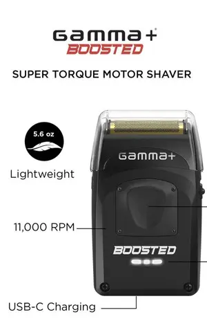 GAMMA + Boosted Cordless Double Foil Shaver