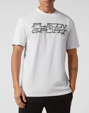 PLEIN SPORT T-shirt Round Neck Ss Tiger - White
