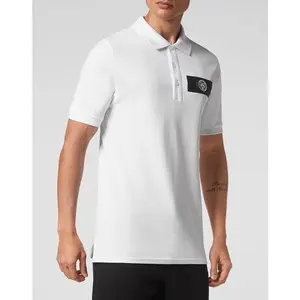 PLEIN SPORT Polo Shirt Scratch - White