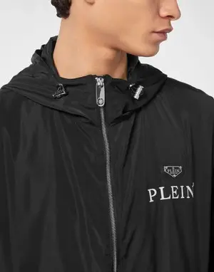 Philipp Plein Nylon Windbreaker - Black