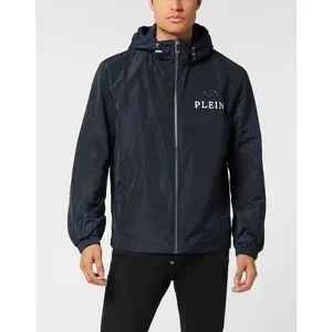 Philipp Plein Nylon Windbreaker - Darkblue