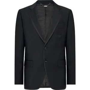 BILLIONAIRE Blazer Embroidered Logo - Black