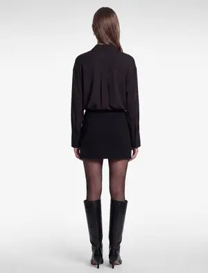 Koton Long Sleeve Pointed Collar Shirt