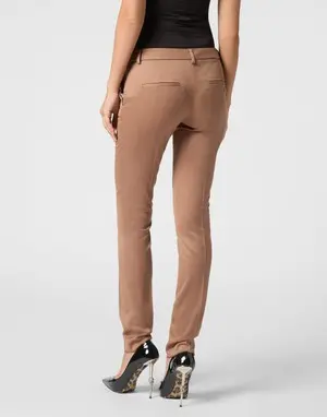 Philipp Plein Pinstripe Chinos Fit Trousers