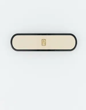 Alexandre De Paris Lafayette Acetate Barrette - Beige