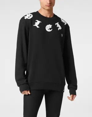 Philipp Plein Sweatshirt Gothic Plein - Black