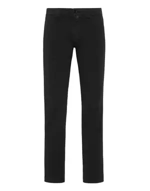 BILLIONAIRE Trousers Chinos Fit - Black