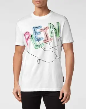 Philipp Plein T-shirt Round Neck Ss - White