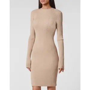 Philipp Plein Knit Dress - Beige