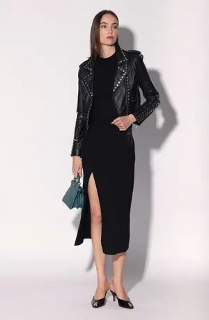 Walter Baker Avery Studded Leather Jacket