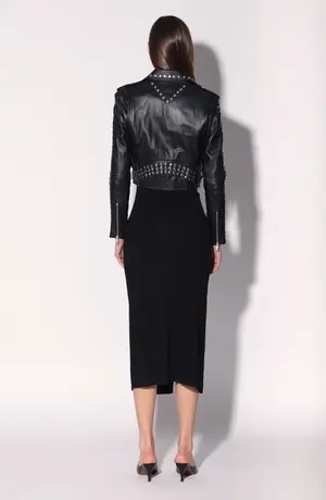 Walter Baker Avery Studded Leather Jacket