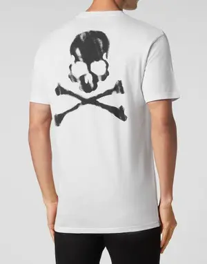 Philipp Plein T-shirt Round Neck Ss Skull&amp;bones