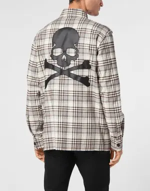Philipp Plein Shirt Oversize Fit Skull&bones
