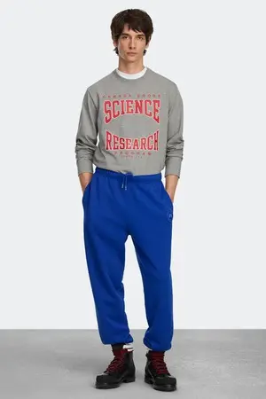 Canada Goose Vantage Science Research Long Sleeve T-shirt - Stone Heather