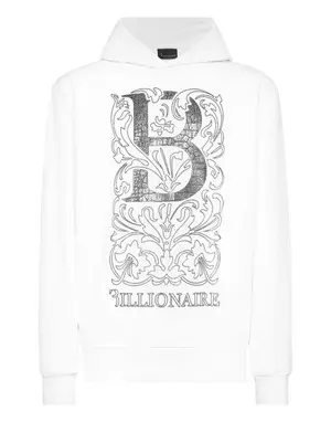 BILLIONAIRE Hoodie Sweatshirt - White
