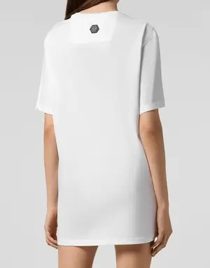 Philipp Plein T-shirt Round Neck Ss Pp1978 - White