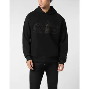 Philipp Plein Hoodie Sweatshirt Plein Deluxe Stones - Black/black