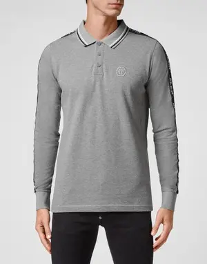 Philipp Plein Polo Shirt Ls - Grey