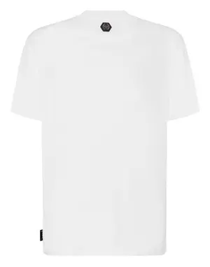 Philipp Plein T-shirt Round Neck Skull And Plein