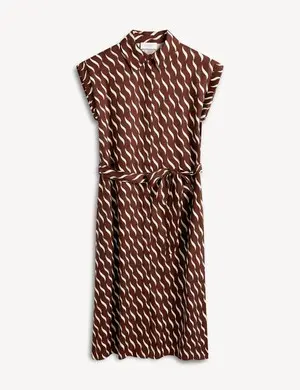 HOBBS LONDON Kalinda Belted Shirt Dress