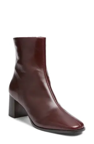 Nordstrom Manhattan Leather Boot - Brown Dark